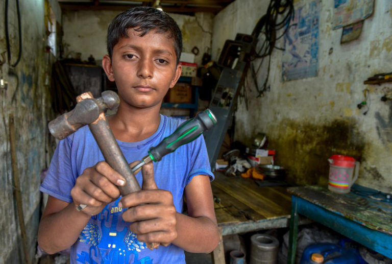 What is child labor and what is being done to stop it?